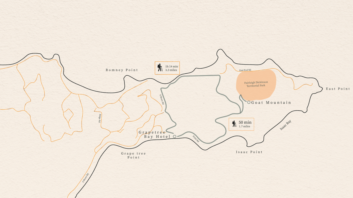 Goat Hill Hiking Trail | St. Croix | Grapetree Bay Hotel